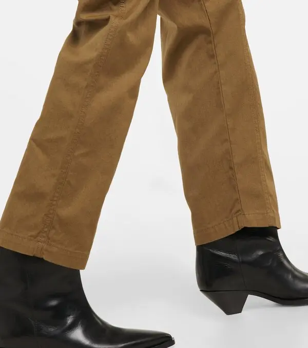 MARANT ETOILE Pandore Cotton-blend Trousers