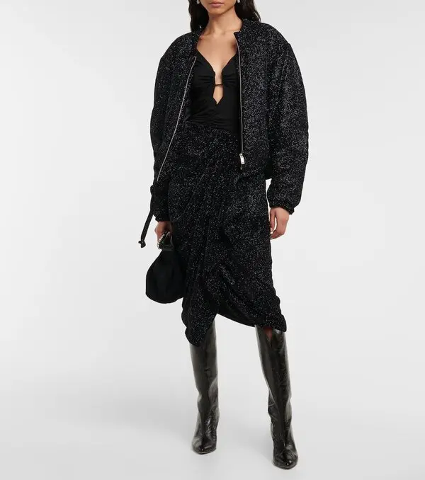 MARANT ETOILE Atala Velvet Jacket