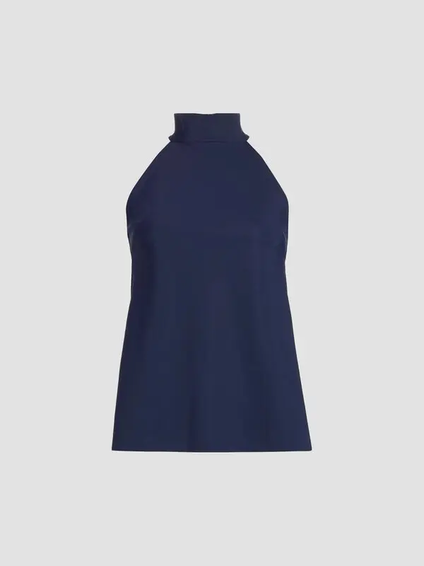 Chiara Boni La Petite Robe Tiffy Halter Blouse - Navy