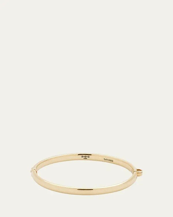 Hoorsenbuhs 18k Yellow Tri-link Bangle Bracelet - Gold