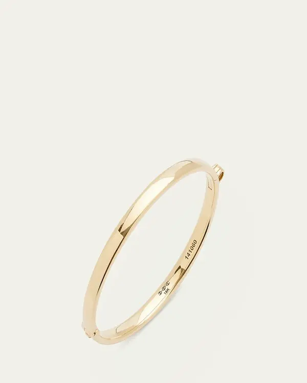 Hoorsenbuhs 18k Yellow Tri-link Bangle Bracelet