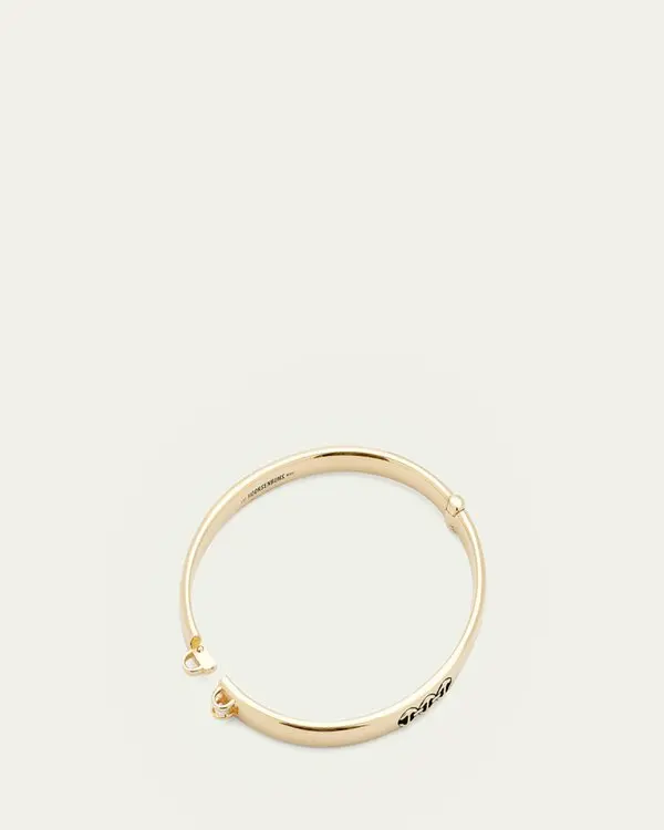 Hoorsenbuhs 18k Yellow Tri-link Bangle Bracelet