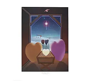 STEVEN LAVAGGI The Perfect Heart Nativity Artist Of Hope St Even Lavaggi - One-color