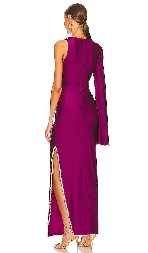 open lace back dress Khanum Knur Pearl Mini Dress