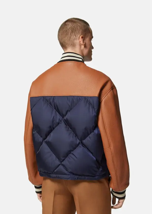 Versace Varsity Logo Bomber Jacket