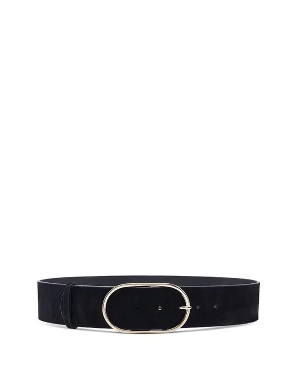 Ba&sh Cole Suede Belt - Noir