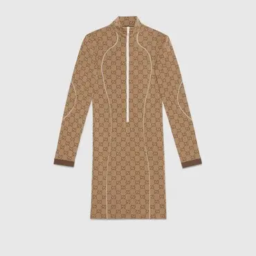 Gucci Gg Jersey Jacquard Dress Ready-to-wear