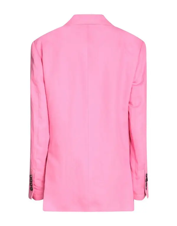MSGM Blazer In Linen And Lyocell