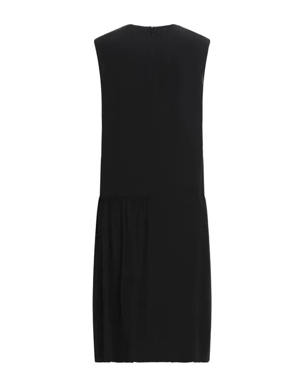 FERRAGAMO Silk Midi Dress - Black