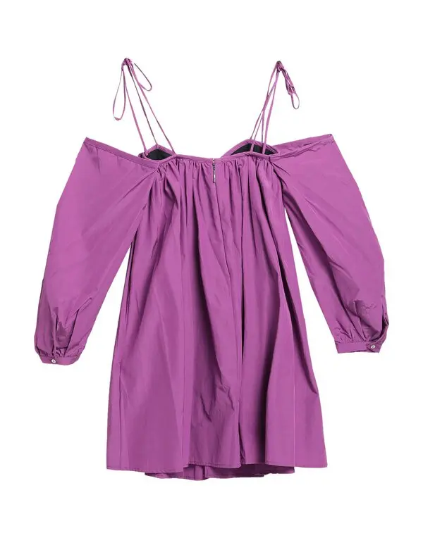 MSGM Mini Flared Dress - Purple