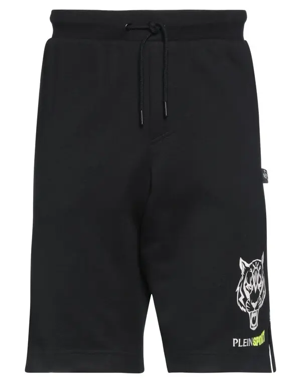 PLEIN SPORT Shorts & Bermuda Shorts - Black