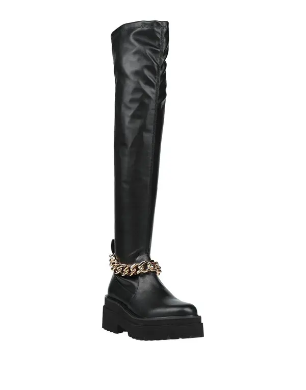 Liu Jo Boot Size Calfskin, Textile Fibers