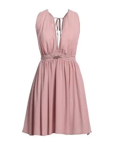 VICOLO Mini Flared Dress - Pastel Pink