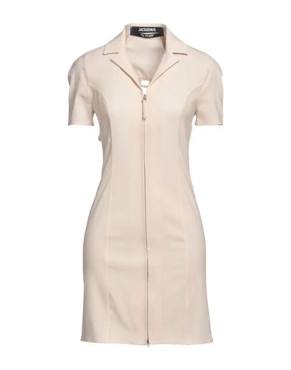 Jacquemus Mini Dress Size Virgin Wool, Elastane