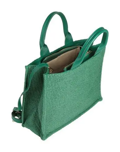MARC ELLIS Textile And Leather Tote - Green