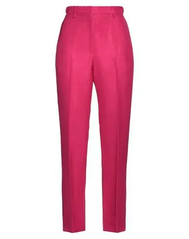 MSGM Viscose Straight Leg Pants - Pink