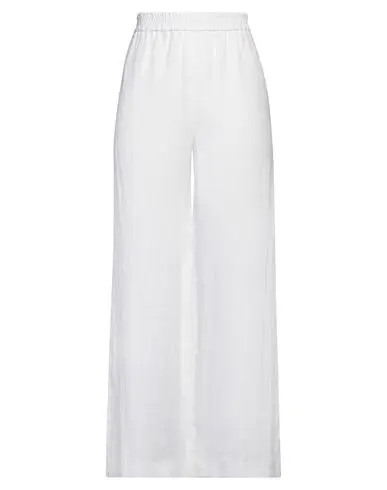 Fabiana Filippi Wide-leg Linen Pants - White