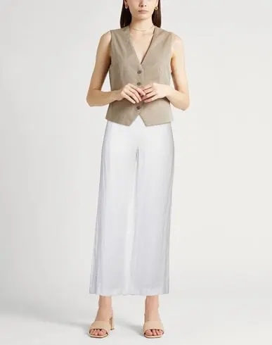 Fabiana Filippi Wide-leg Linen Pants - White