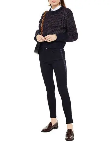 Veronica Beard Skinny Jeans With Side Seam Stripes
