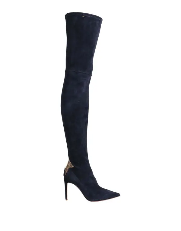 Elisabetta Franchi Over-the-knee Boots - Navy Blue