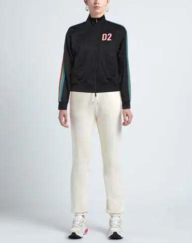 Dsquared2 Sweatshirt In French Terry With Logo - Black