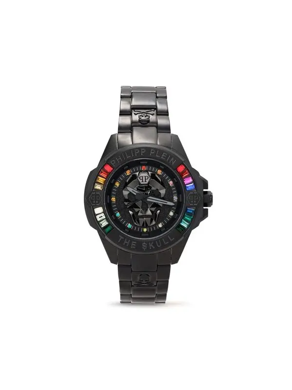 Philipp Plein The $kull 43mm Quartz Watch - Black