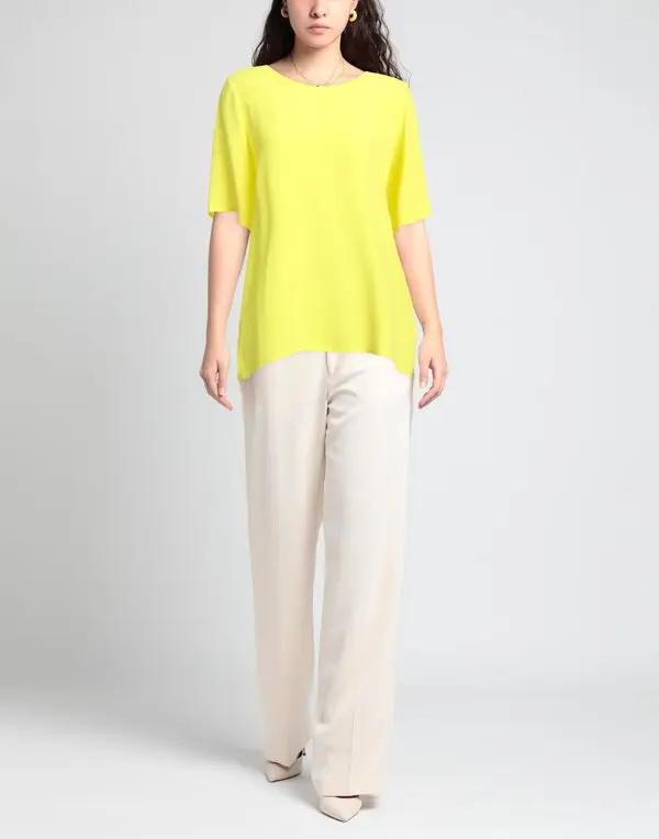 Beatrice B Crepe Top - Yellow