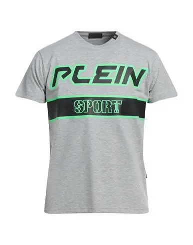PLEIN SPORT T-shirt Size Cotton, Elastane - Light Grey