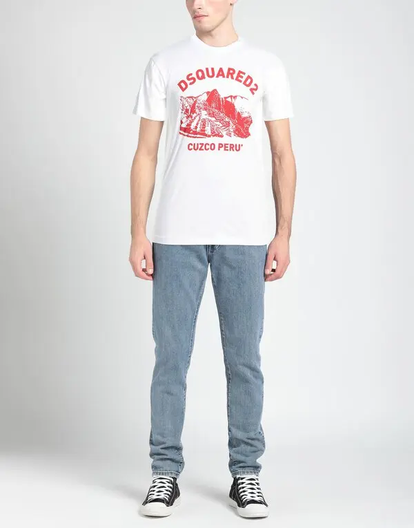 Dsquared2 T-shirt Size Cotton - White