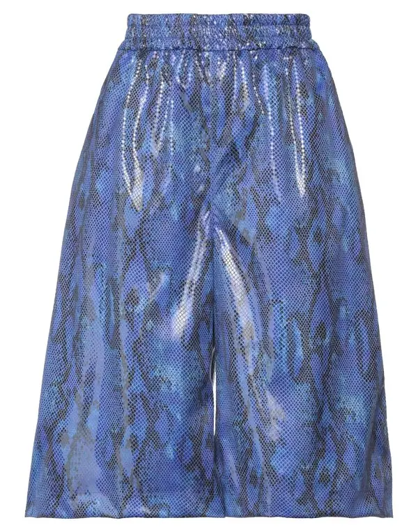 MSGM Snake Print Chinos - Purple