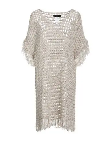 Fabiana Filippi Knitted Sweater With Fringe And Sequins
