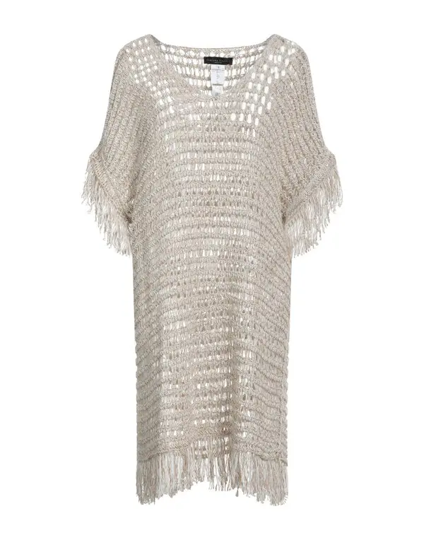 Fabiana Filippi Knitted Sweater With Fringe And Sequins