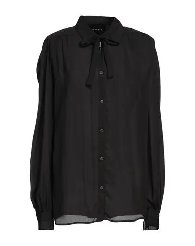 John Richmond Bow-tie Neck Crepe Shirt