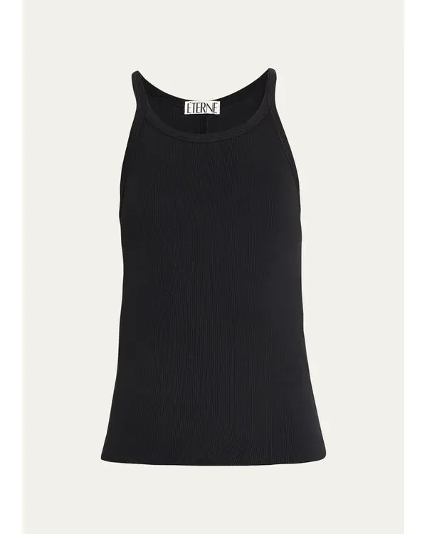 Eterne Terne Cropped Rib Tank Top