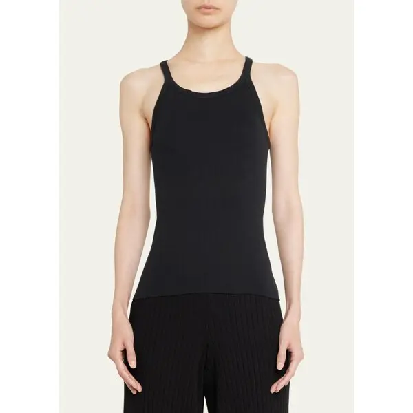 Eterne Terne Cropped Rib Tank Top