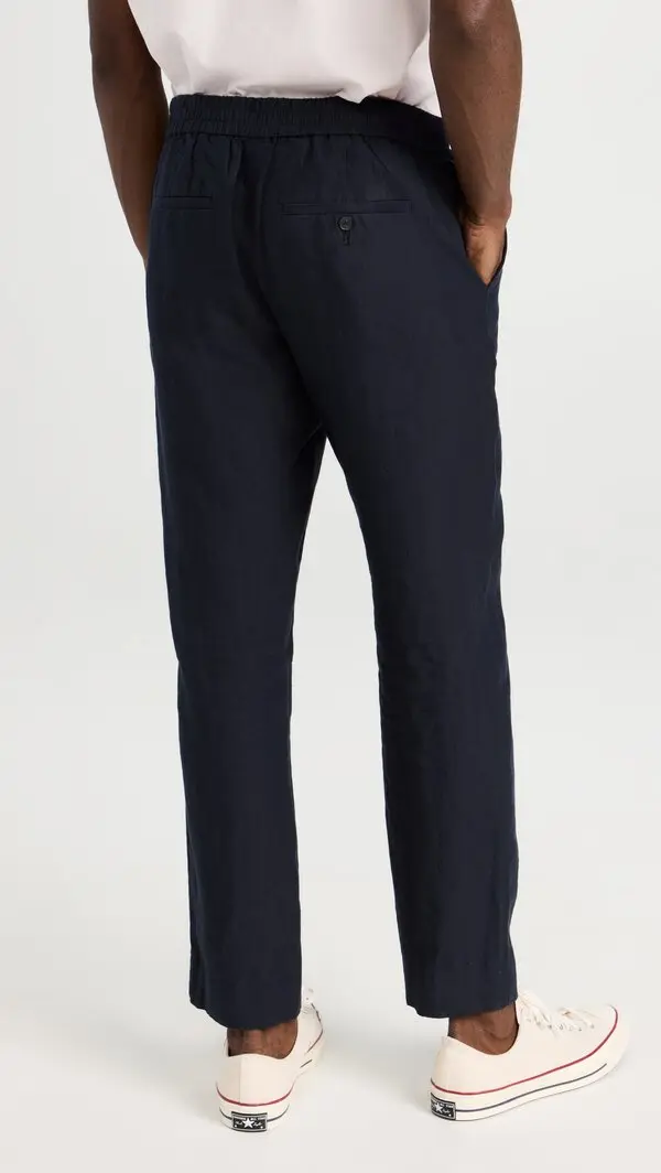 Vince Lightweight Hemp Trousers - Coastal