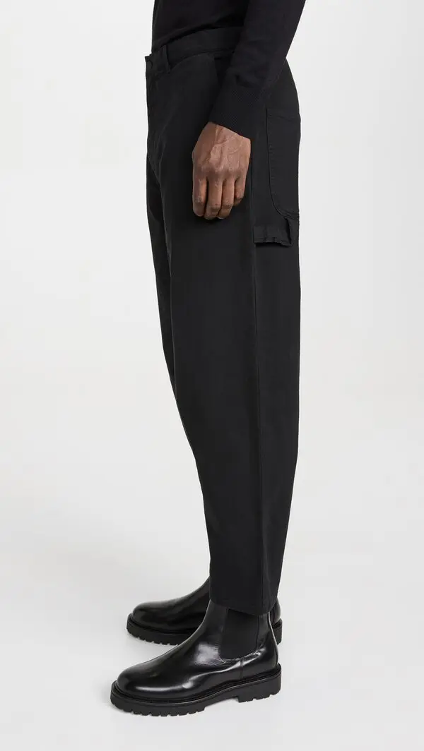NILI LOTAN Carpenter Pants - Jet Black