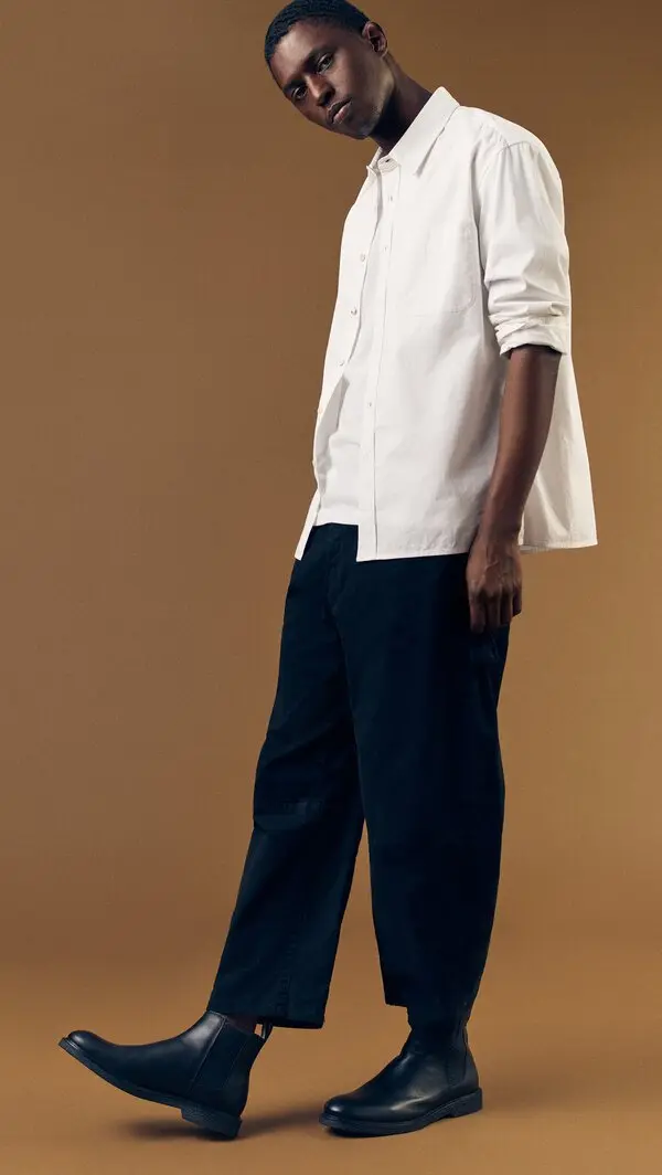 NILI LOTAN Carpenter Pants - Jet Black