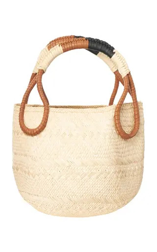 Johanna Ortiz Tejiendo Esperanzas Iraca Palm Top Handle Bag