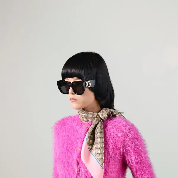 Gucci Rectangular-frame Sunglasses