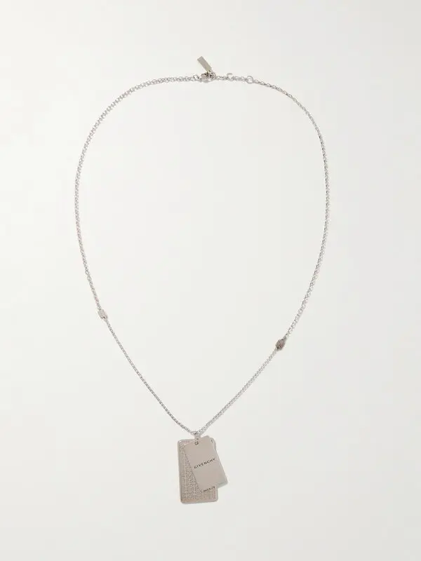 Givenchy Logo-engraved -tone Necklace