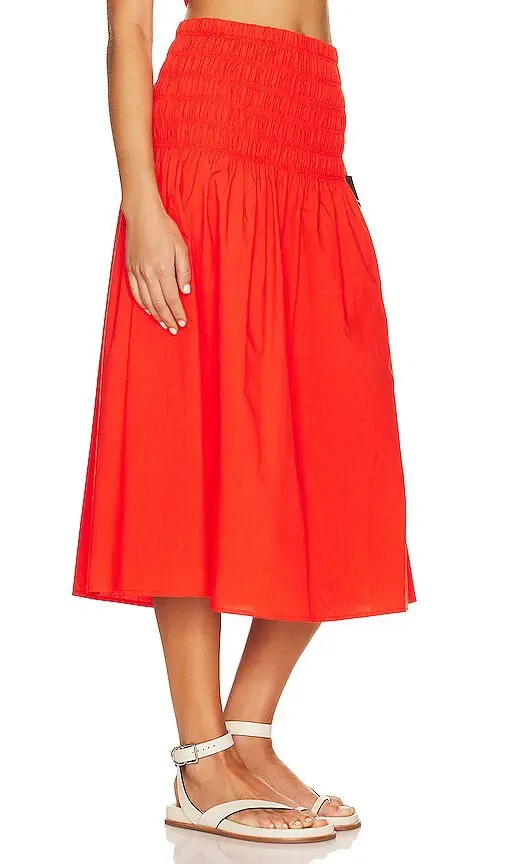 Rails Selena Maxi Skirt In Red