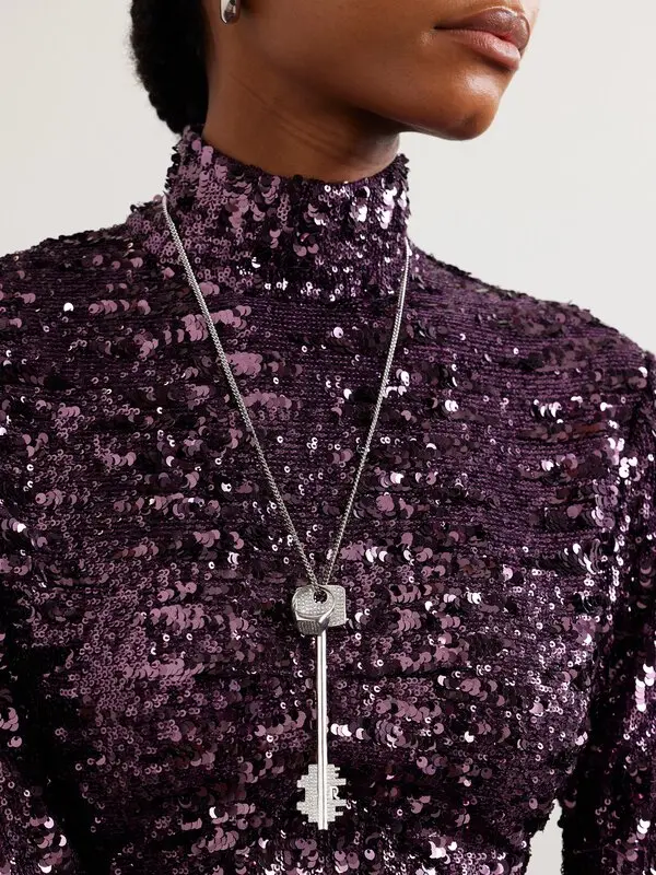 Rabanne Tone Crystal Necklace