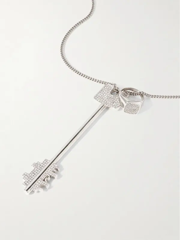 Rabanne Tone Crystal Necklace