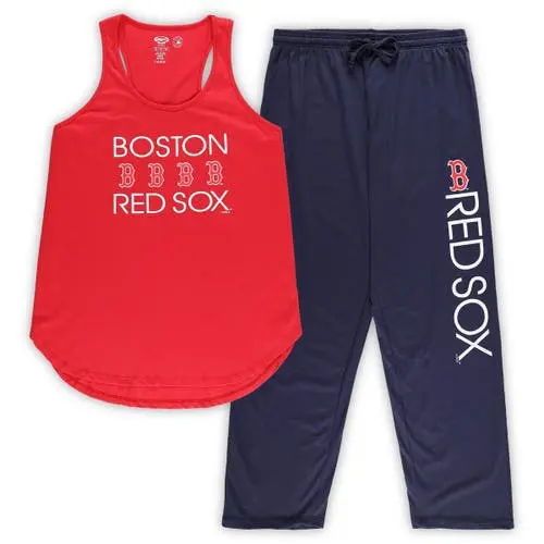 CONCEPTS SPORT Boston Sox Tank Top & Pants Sleep Set