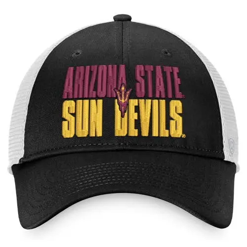 Top Of The World Arizona State Sun Devils Trucker Snapback Hat