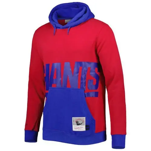 Mitchell & Ness New York Giants Big Face 5.0 Pullover Hoodie