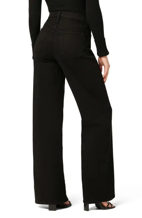 Joe's Jeans The Mia Petite High Waist Wide Leg Jeans - Black