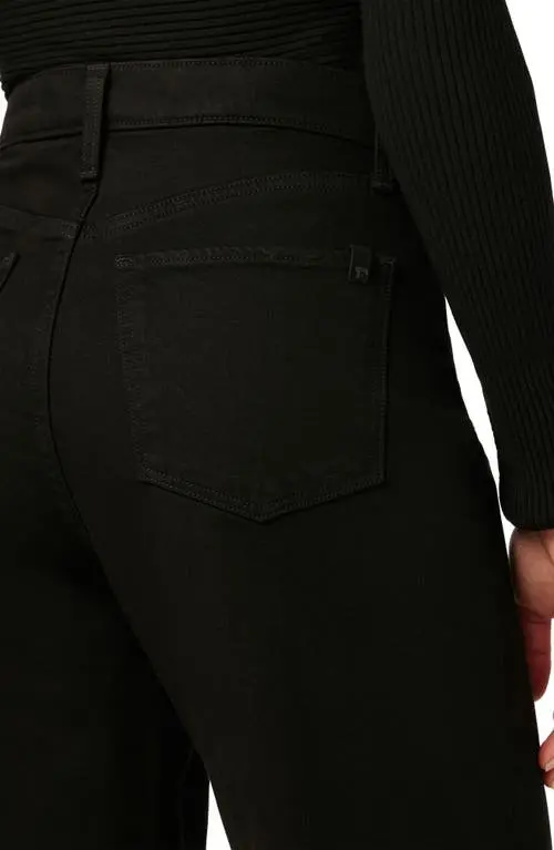 Joe's Jeans The Mia Petite High Waist Wide Leg Jeans - Black