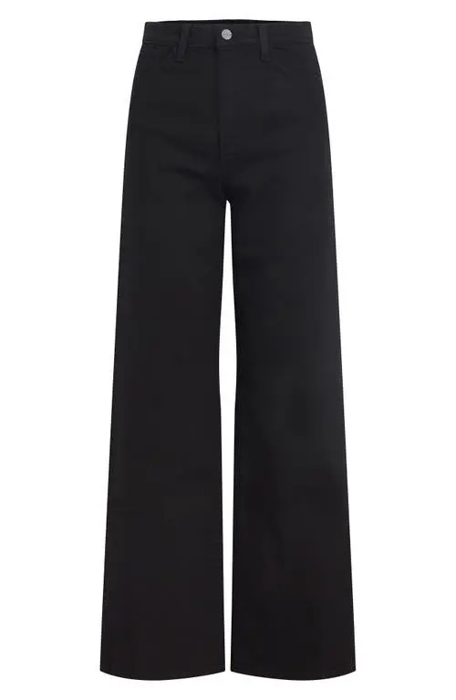 Joe's Jeans The Mia Petite High Waist Wide Leg Jeans - Black